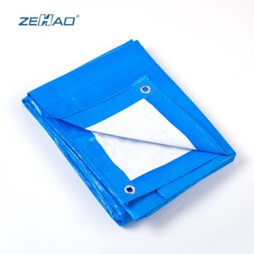 100g Blue/White PE Tarpaulin