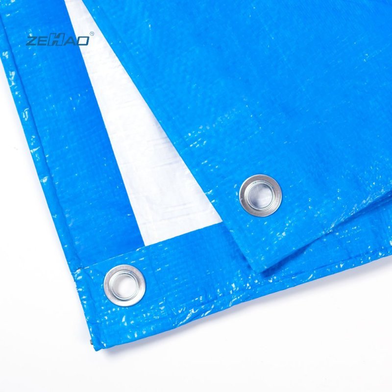 100g Blue/White PE Tarpaulin