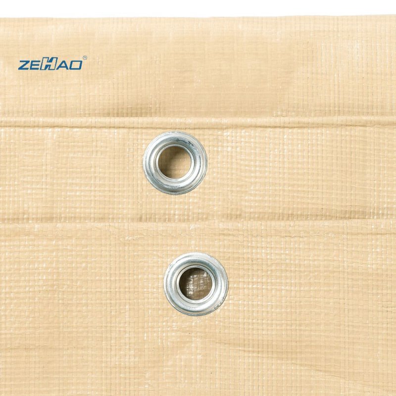 160g Khaki/Khaki PE Tarpaulin